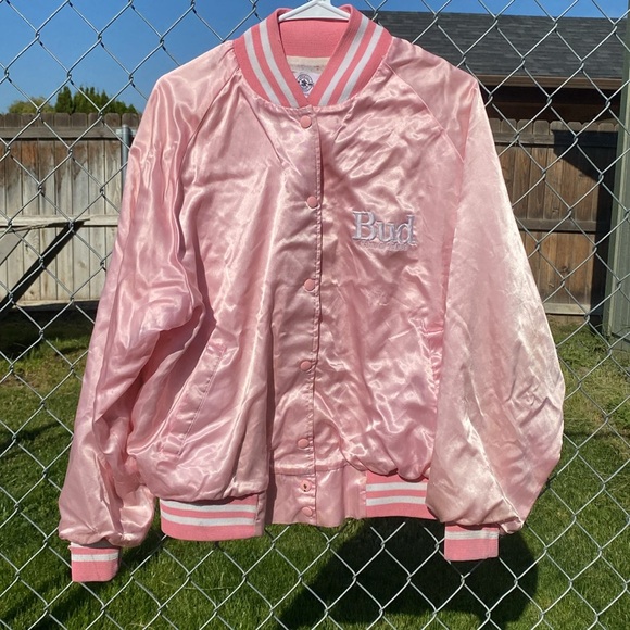 Budweiser | Jackets & Coats | Vintage Bud King Of Beers Satin ...